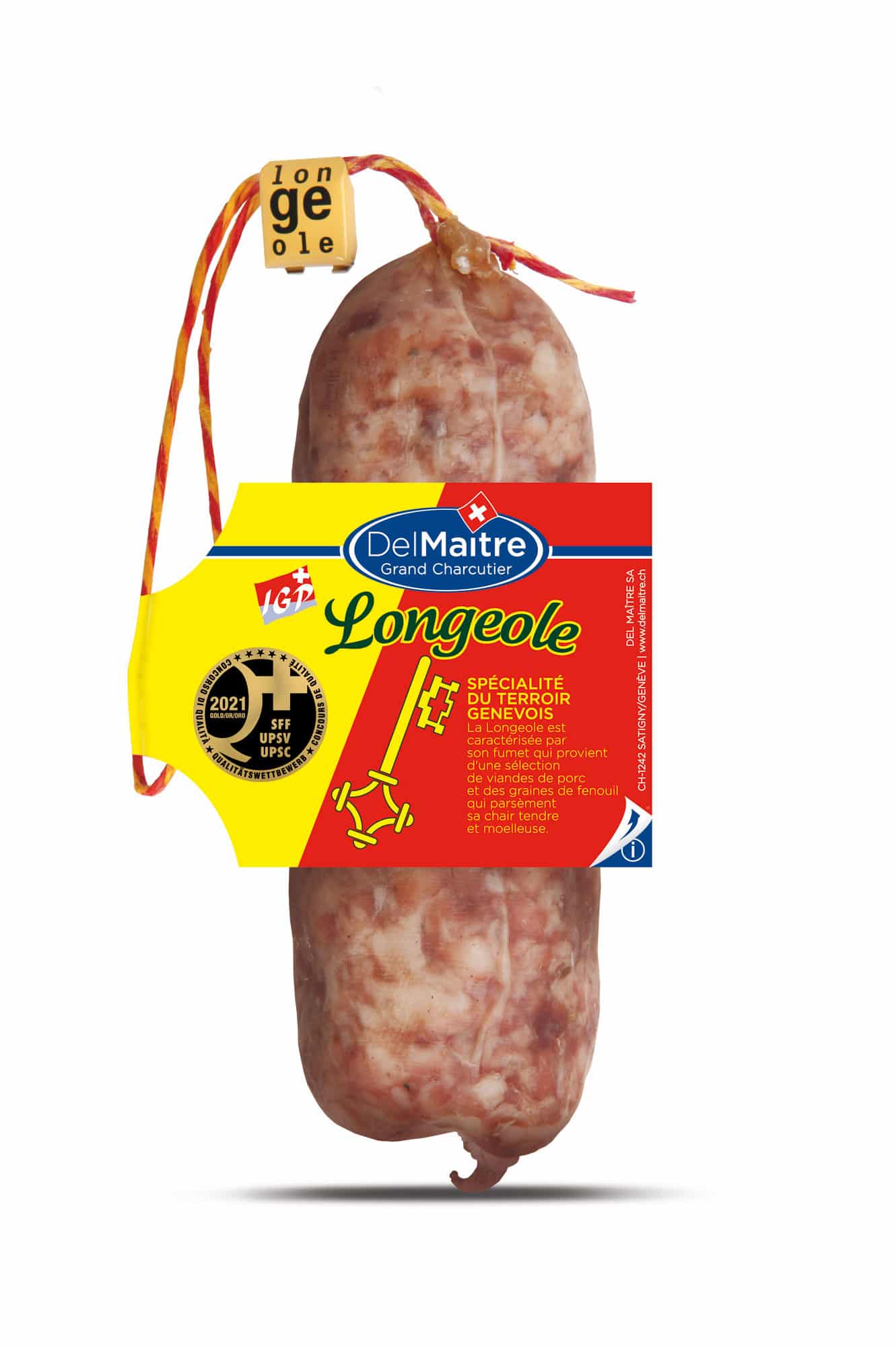 Longeole IGP crue 300g vrac | Del Maître